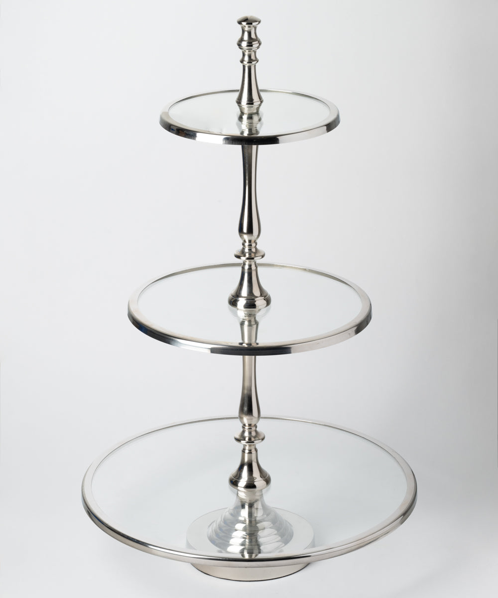 SILVER SERVER,3 TIER – Etoile Home